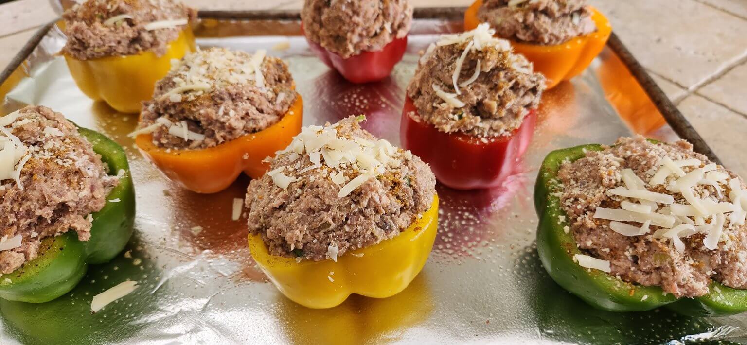 Getting Stuffed ! Adding Buck Naked's BLACKENING SPICE was a "game ...